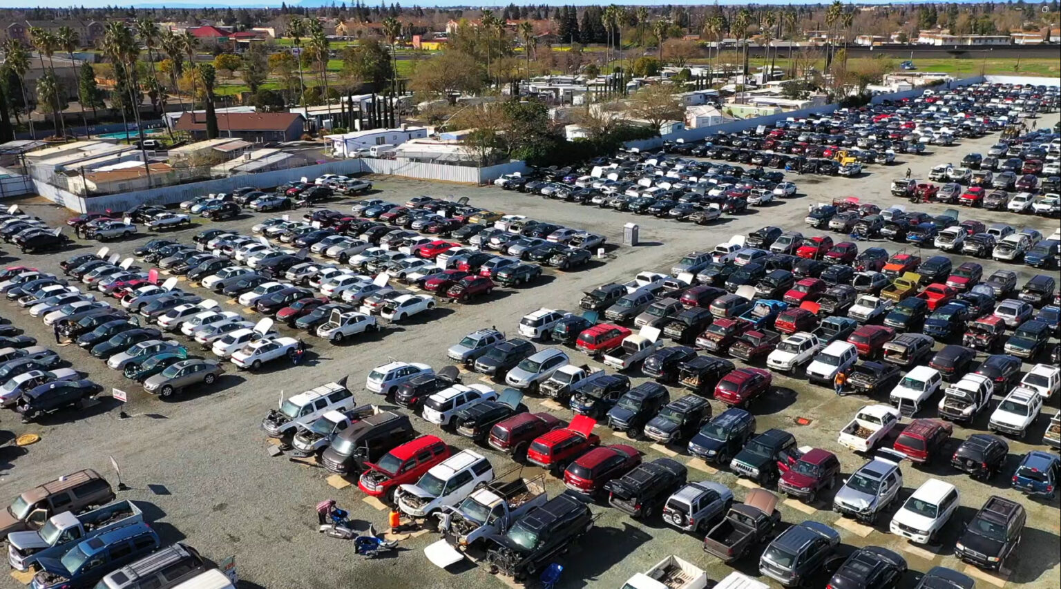 Sacramento Junkyard: Cars for Cash at iPull-uPull Auto Salvage Yard ...